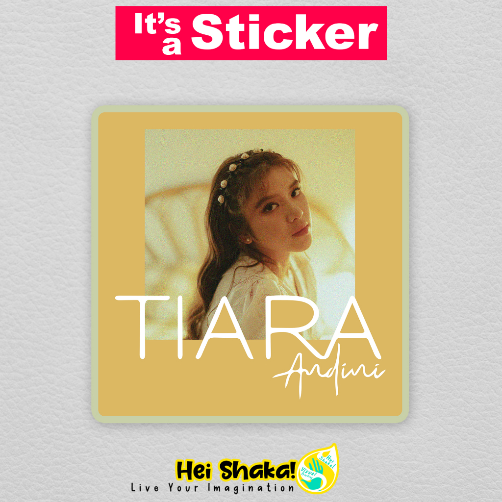 Heishaka Tiara Andini Sticker Waterproof Vinyl Sticker | Shopee Philippines