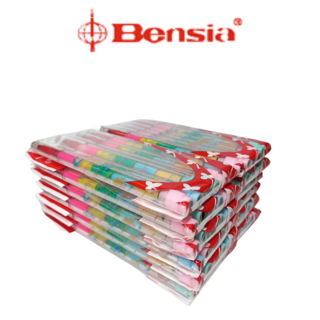 Bensia Crayon Stacking PCI-707 1 Dozen Of 12 Sets | Shopee Philippines