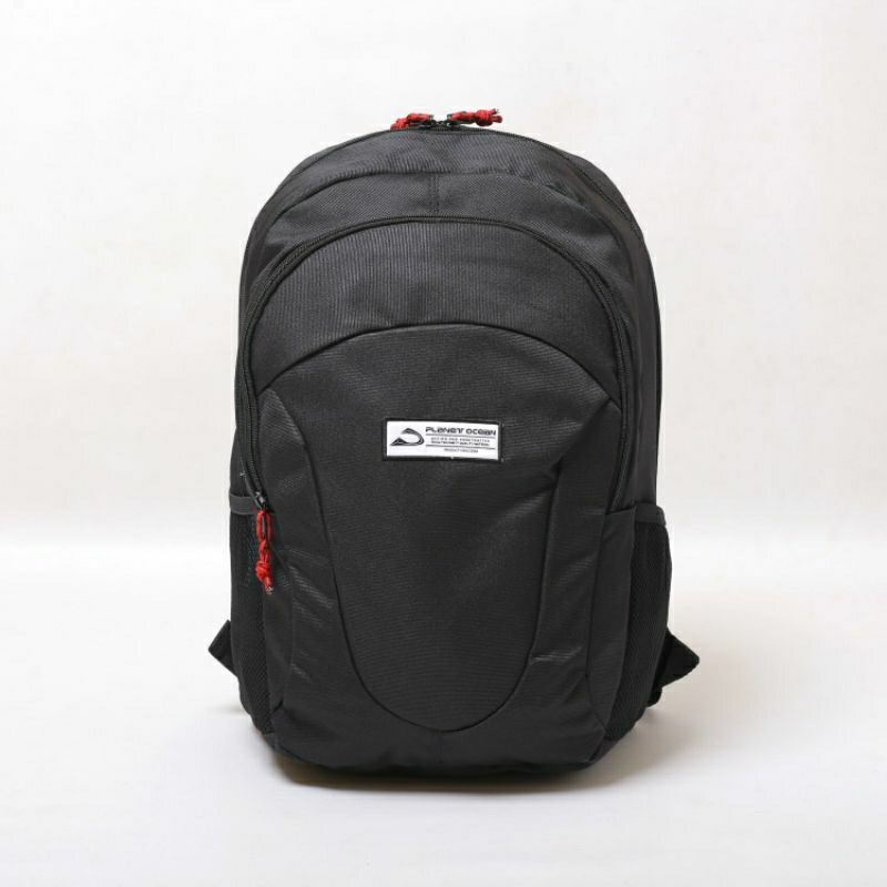 Planet Ocean - Men's Backpack - TPR 527901 BLACK BLACK BLACK | Shopee ...
