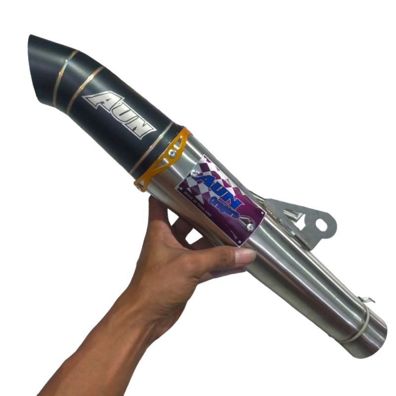 Aun Racing exhaust (51mm conical pipe) | Shopee Philippines