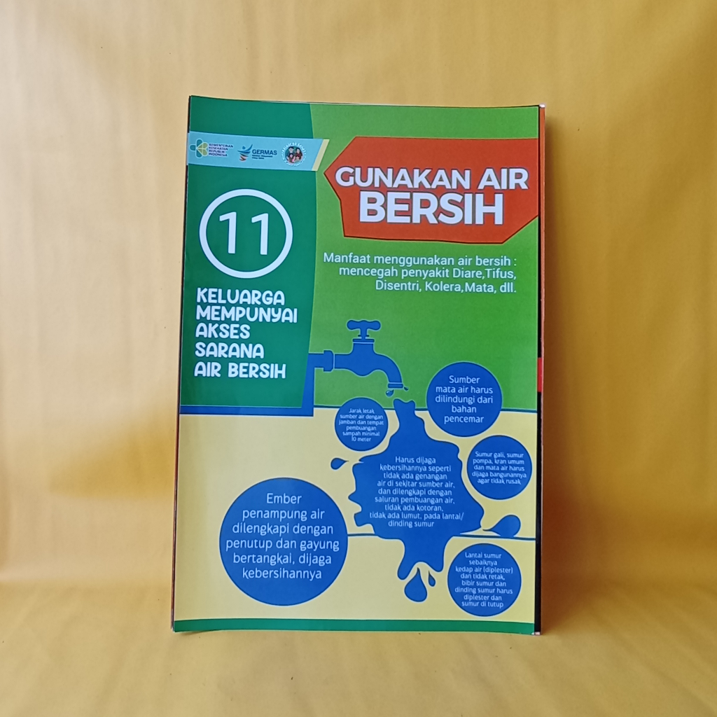 Health Poster | Ks 12 Indicator Poster | Family Has Access To Clean ...