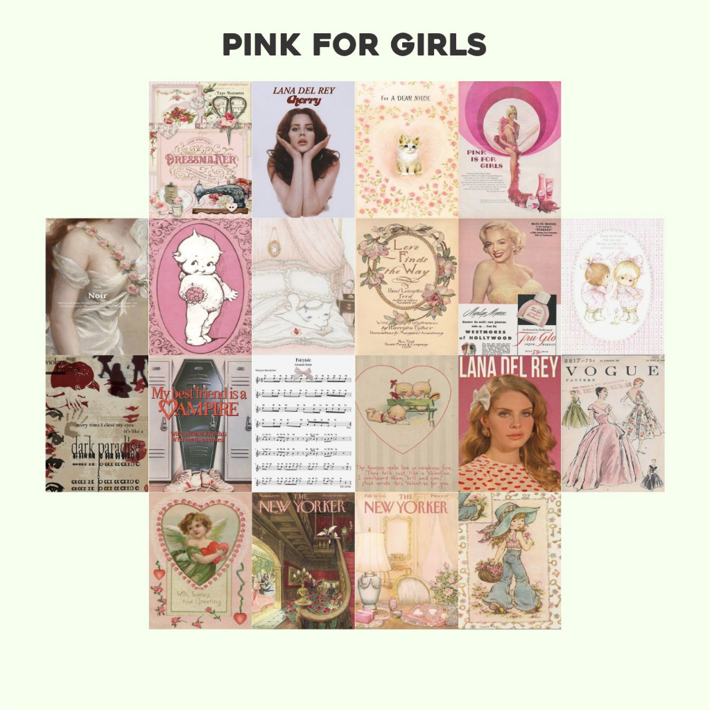 Cute Pretty Wall Poster/Wall Decor | Shopee Philippines