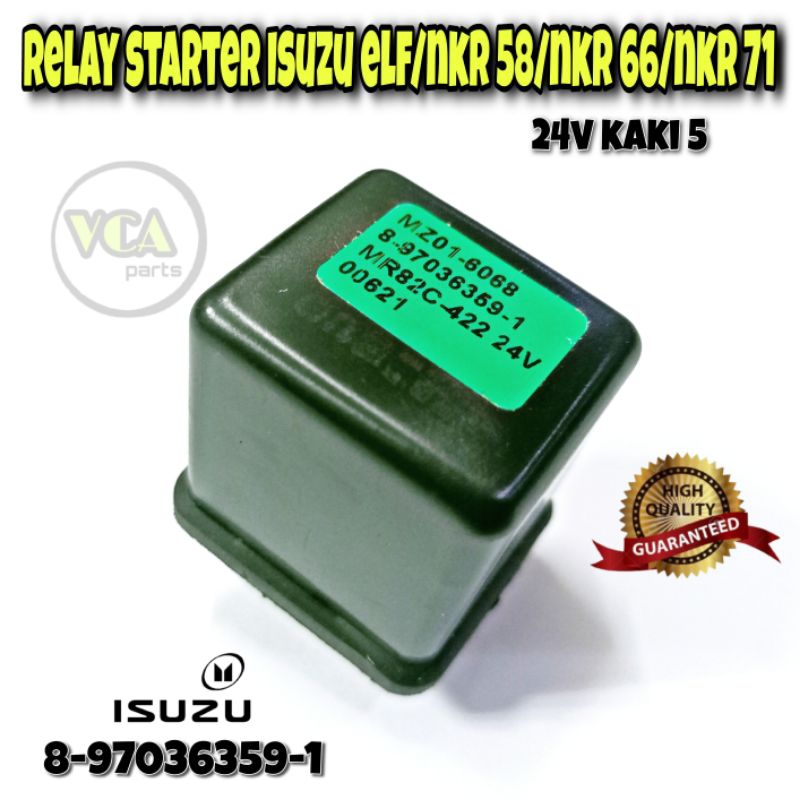 ISUZU STARTER RELAY ELF/NKR 58/NKR 66/NKR 71 24V LEG 5 | Shopee Philippines