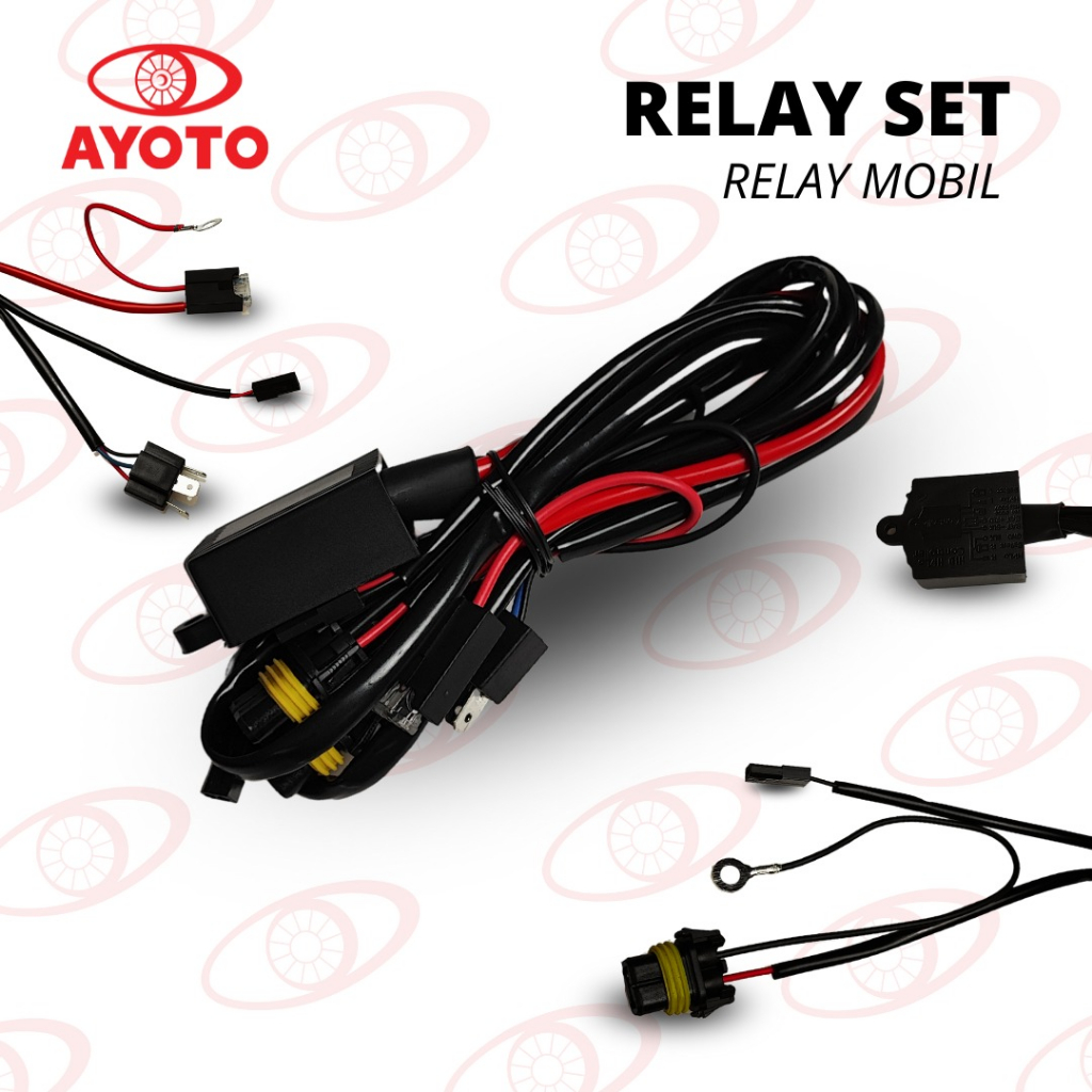 Relay Cable SET AYOTO LED & HID & BILED Car & Motorcycle Lights ...