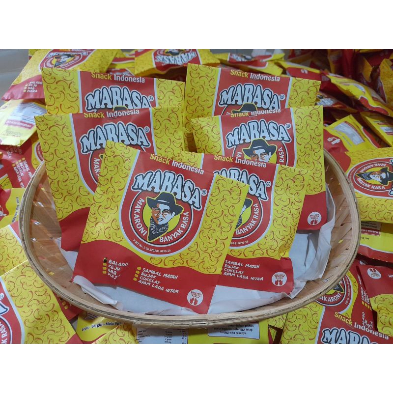 Mayba macaroni with many flavors / typical regional snacks / delicious ...