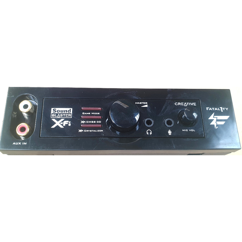 Creative Labs Sound Blaster X-Fi Titanium Fatal1ty SB1110 (Panel only ...