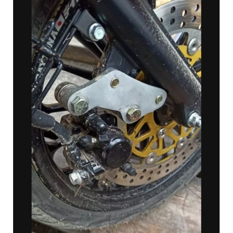 Standard Caliper Bracket Disc 260mm PNP motorcycle Mio GT 125 Mio Z Mio ...