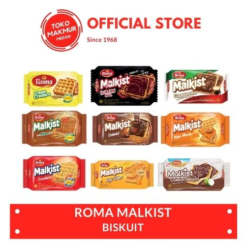 ROMA MALKIST BISCUITS ALL VARIANTS | Shopee Philippines