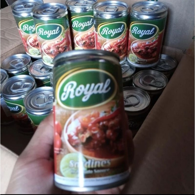 Royal Sardines 155gr 4pcs | Shopee Philippines