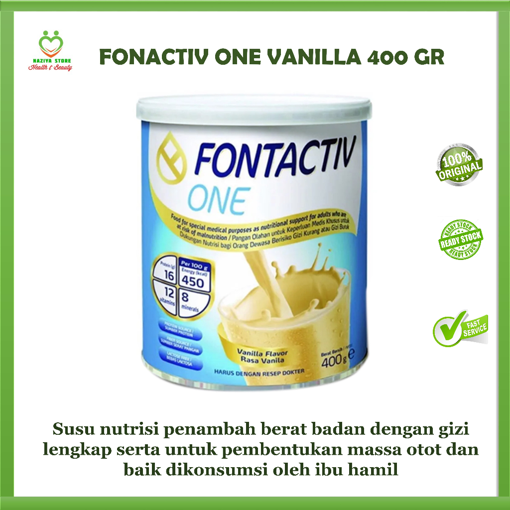 Fontactiv ONE FONTACTIVE ONE 400g Adult Nutrition Milk Weight Gain And ...