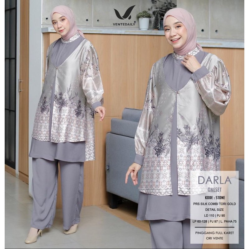 Darla MUSLIM Suit MOTIF BY VENTE | Shopee Philippines