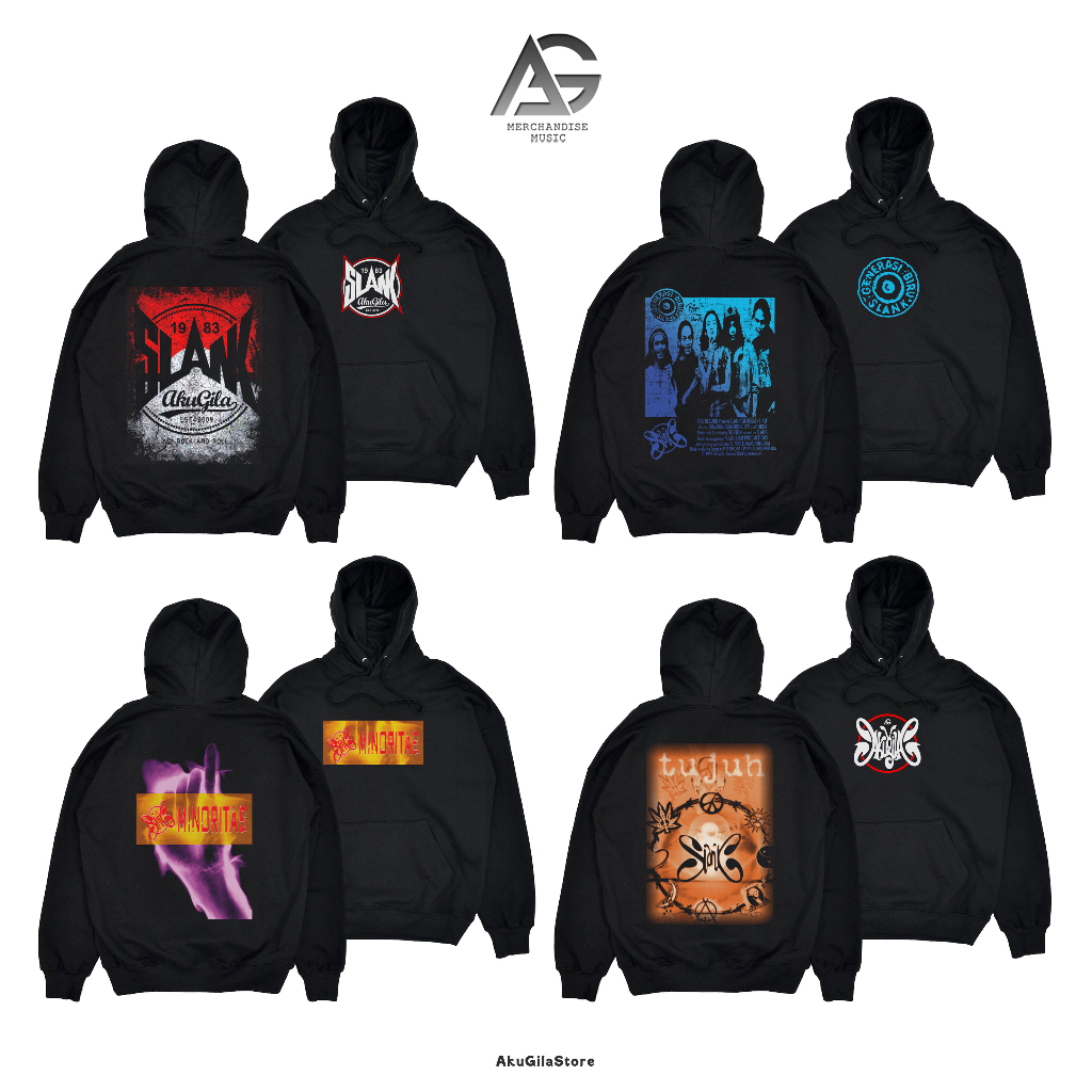 Slank Hoodie - Seven Album - SLANK SWEATER - SLANK JACKET - AG_STORE ...