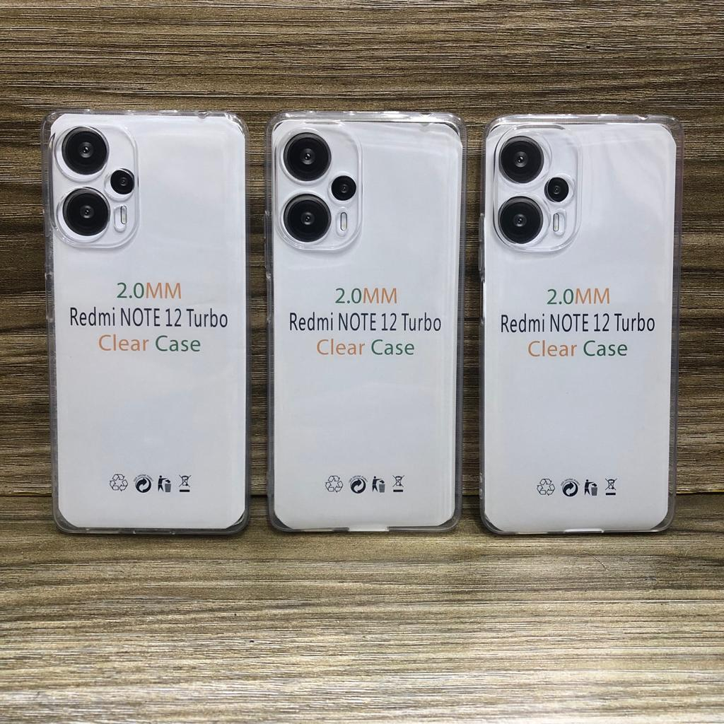 Xiaomi POCO F5 5G SOFT CASE CLEAR Silicone 2.00MM Thick CLEAR CASE ...