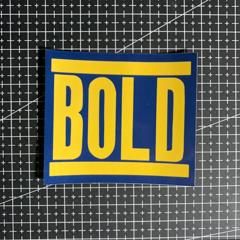 Hardcore BOLD BAND STICKER | Shopee Philippines