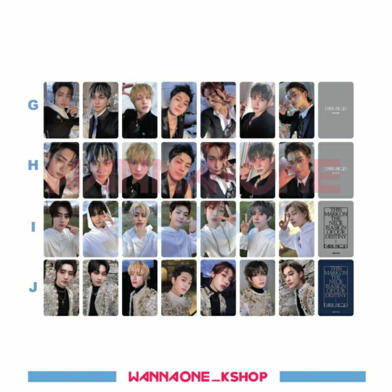 Photocard DARK BLOOD engene weverse | Shopee Philippines