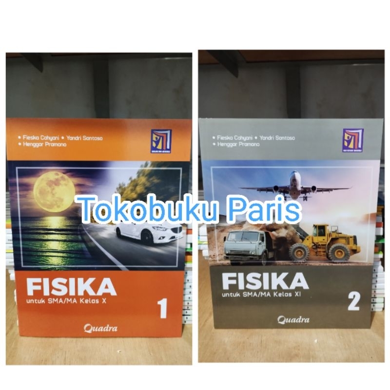 ORI & New High School Physics Textbook MA class 1 10 X, 2 11 XI Merdeka ...
