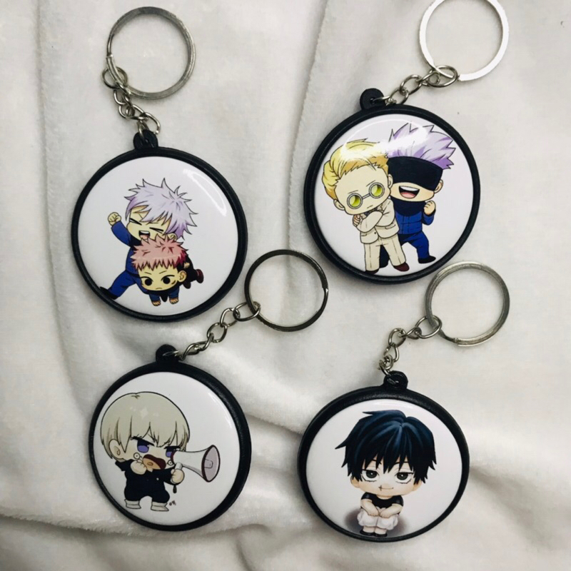 GANTUNGAN Keychain Jujutsu Kaisen Jjk Anime chibi Inumaki Toji Gojo ...
