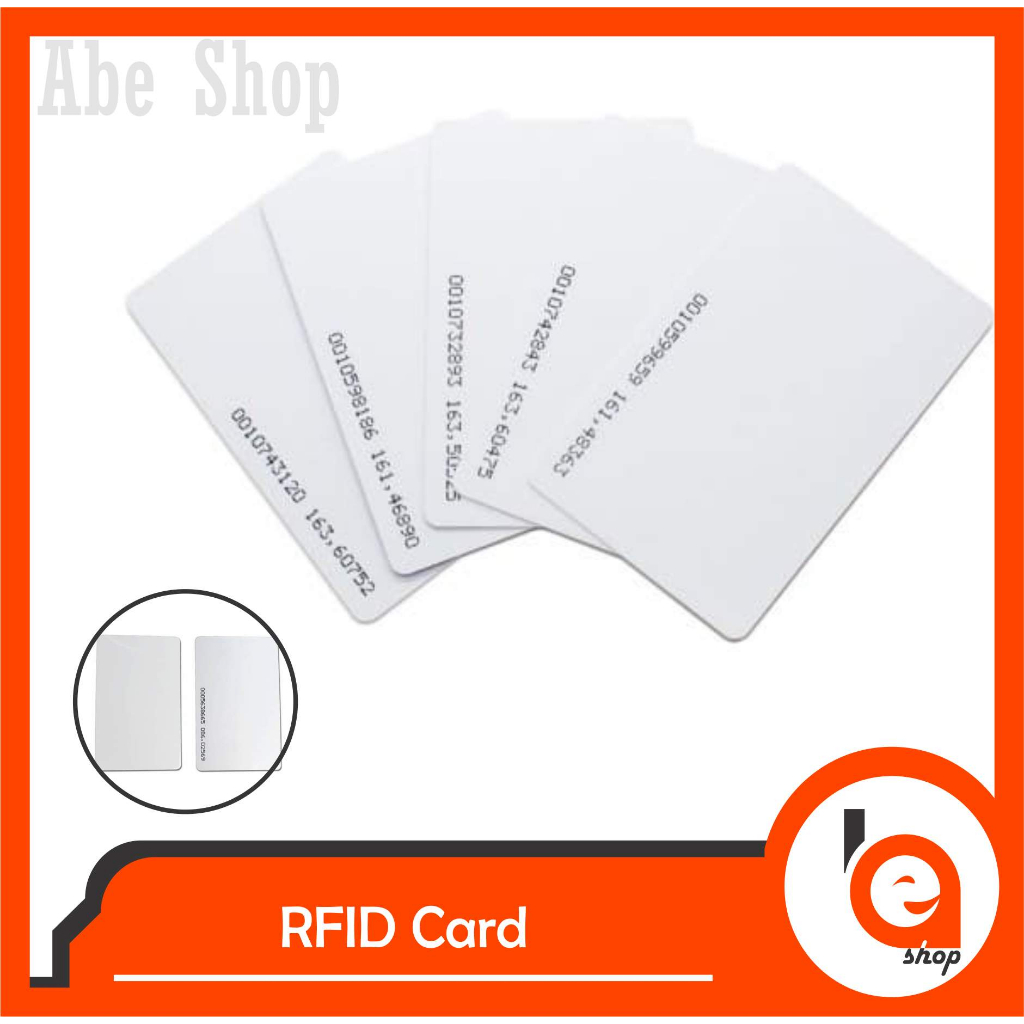 RFID Card IC 13.56Mhz ID 125Khz Access Attendance Card 14443A RC522 NFC | Shopee Philippines