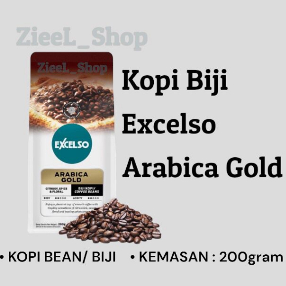 Excelso Arabica Gold Bean Coffee 200g | Shopee Philippines