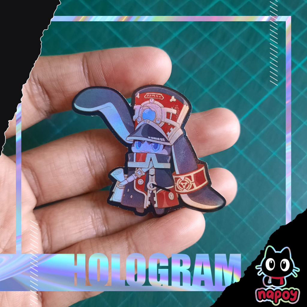 Honkai Star Rail Pom Pom Game Hologram Sticker | Shopee Philippines