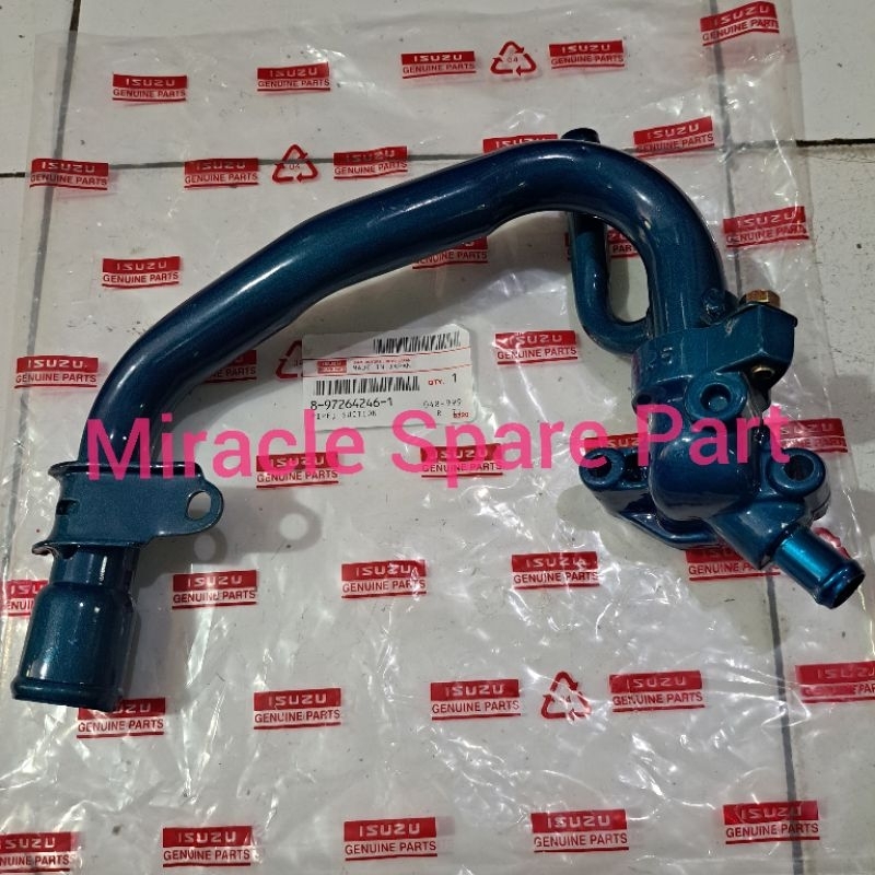 Isuzu Panther non-Turbo Capsule Radiator Suction Pipe Water Inlet Pipe ...