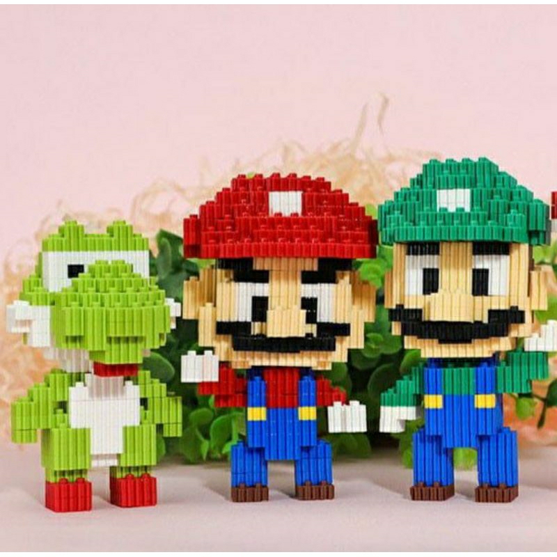 Nano Block Mario Series Toy Block Building Block Nano Block Nano Block Nano Bricks Stacking ...