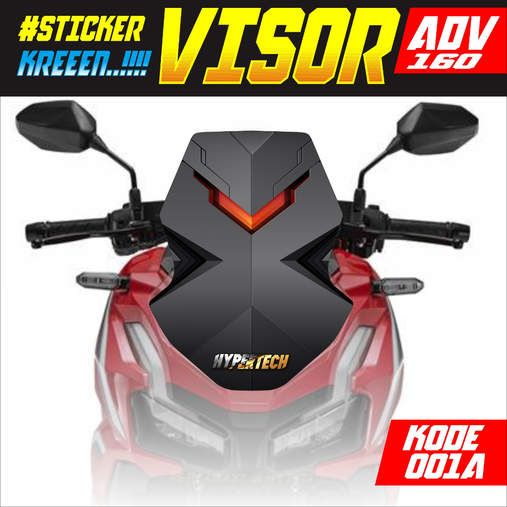 Honda Adv 160 Visor Sticker All Windshield Adv 160 | Shopee Philippines