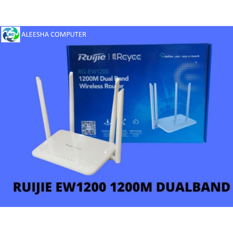 Wifi Router Reuijie Reyee RG-EW1200 1200M Dual Band | Shopee Philippines