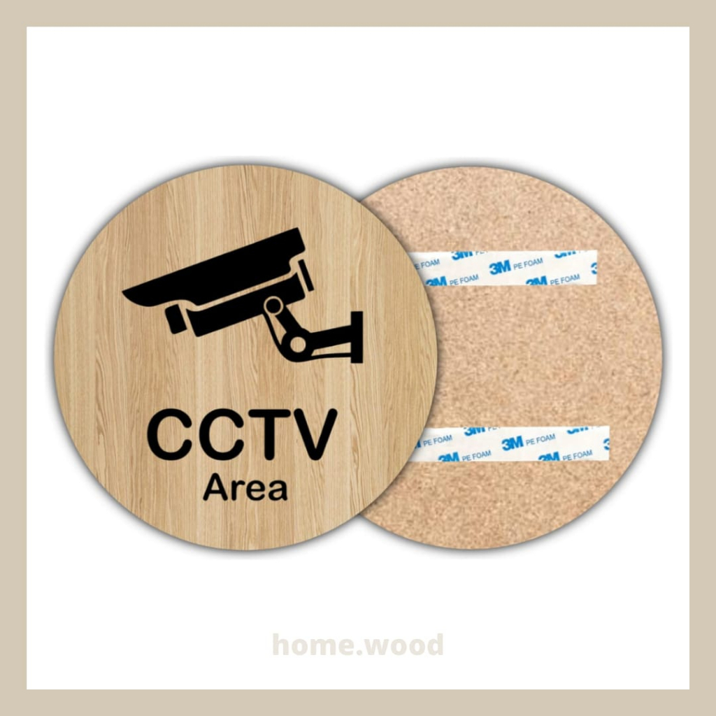 "CCTV Area" Signboard | Sign "CCTV Area" | Cafe Decoration | Wall Decor ...