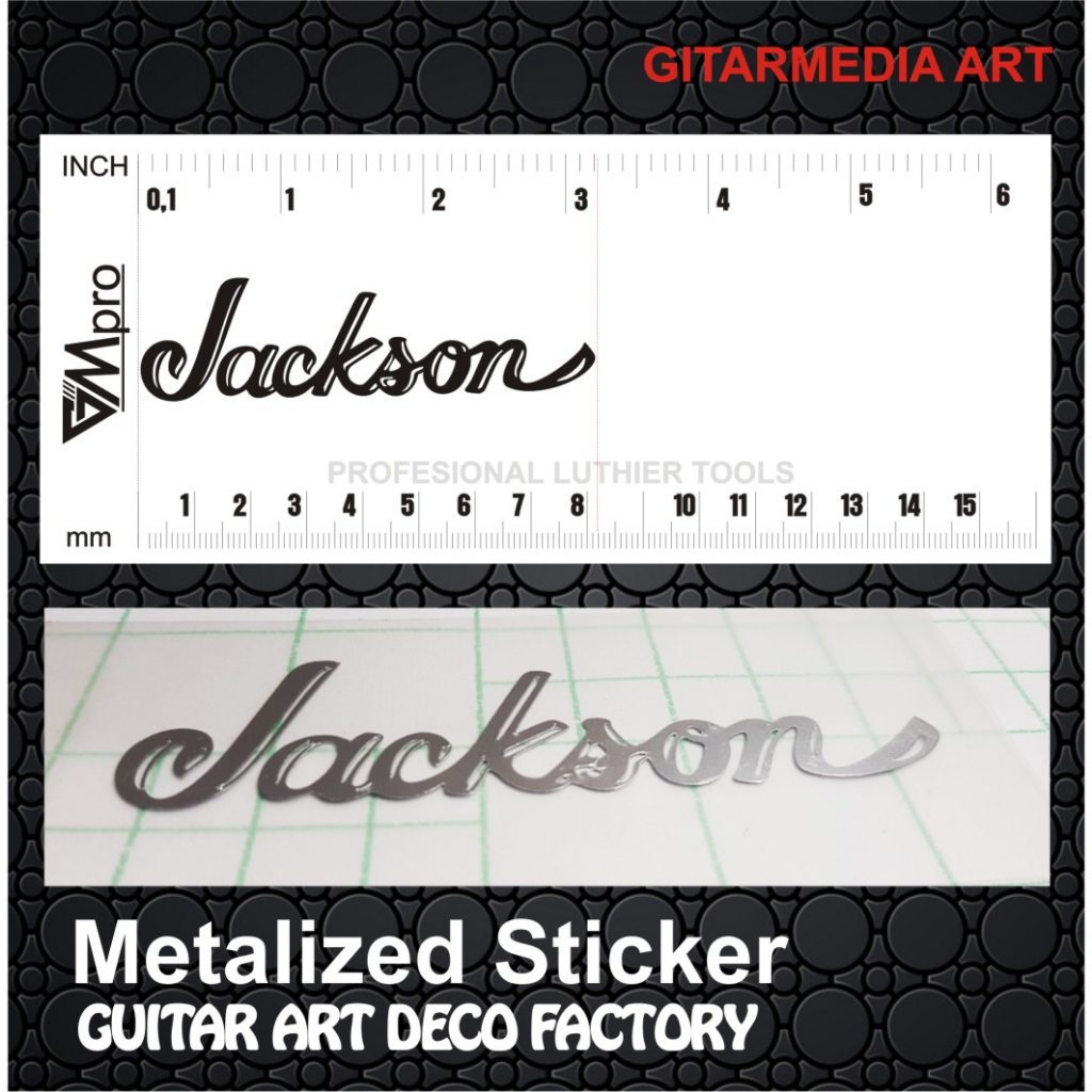 Jackson Guitar logo Sticker | Shopee Philippines