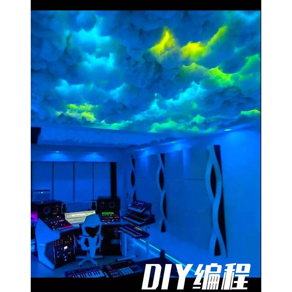 Large and super large lightning CLOUD lamp decoration full Set Led ...