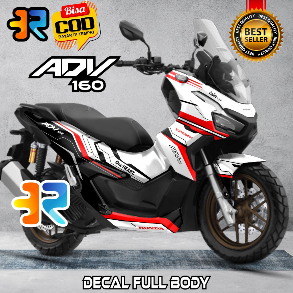 Adv 160 Decal Full Body Sticker Super Maxi Design Variations | Shopee ...