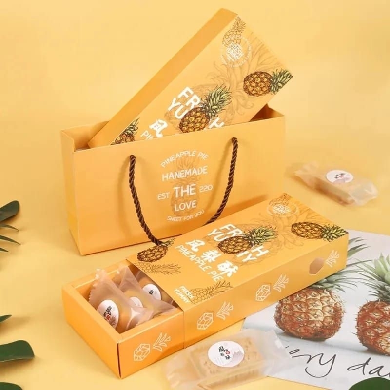 (KK67) Nastar Cake Box set With paperbag | Shopee Philippines