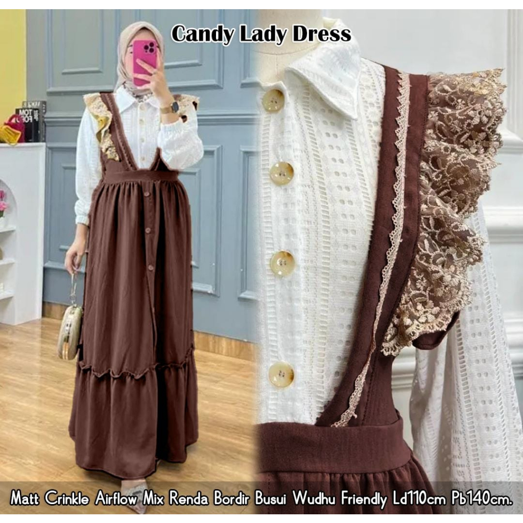 Candy LADY DRESS Simple ELEGANT | Shopee Philippines