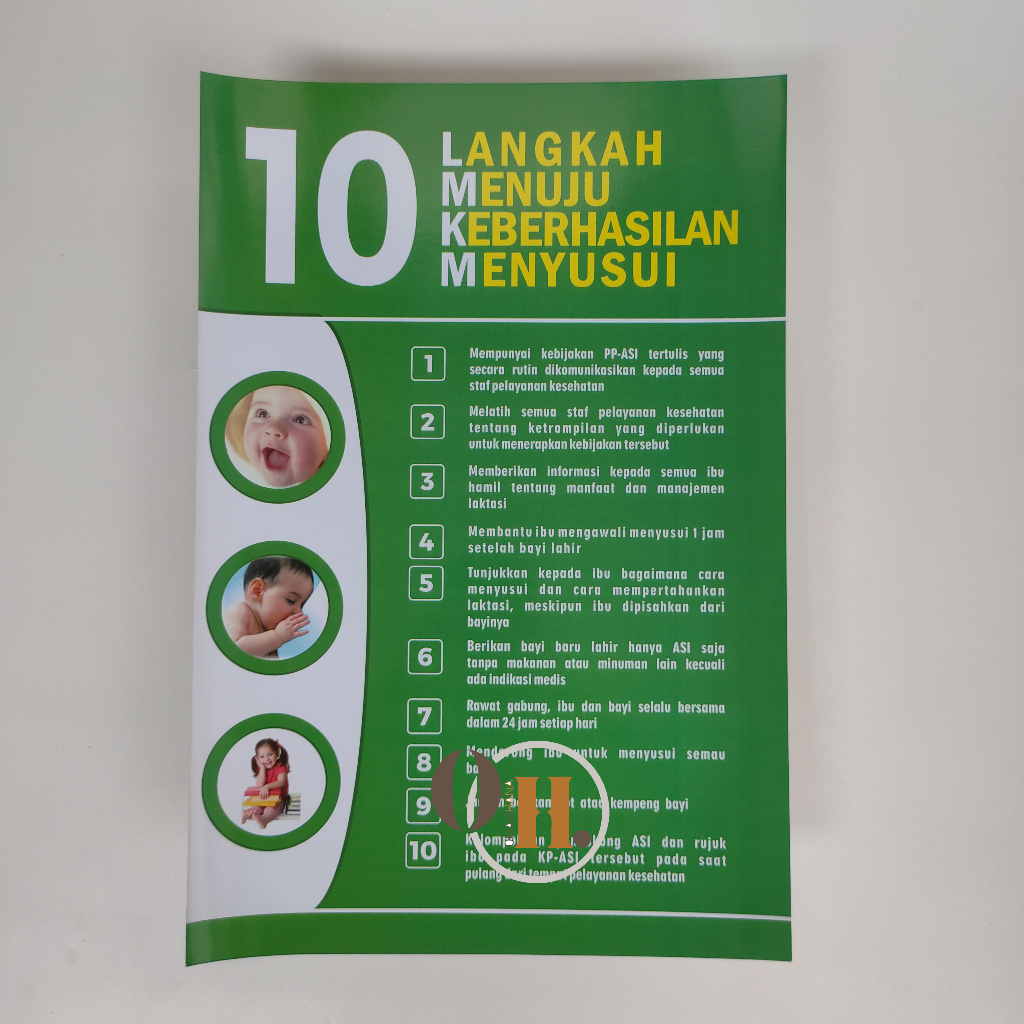 10 LMKM Poster - ASI Poster - 10-step Poster To Breastfeeding Success ...