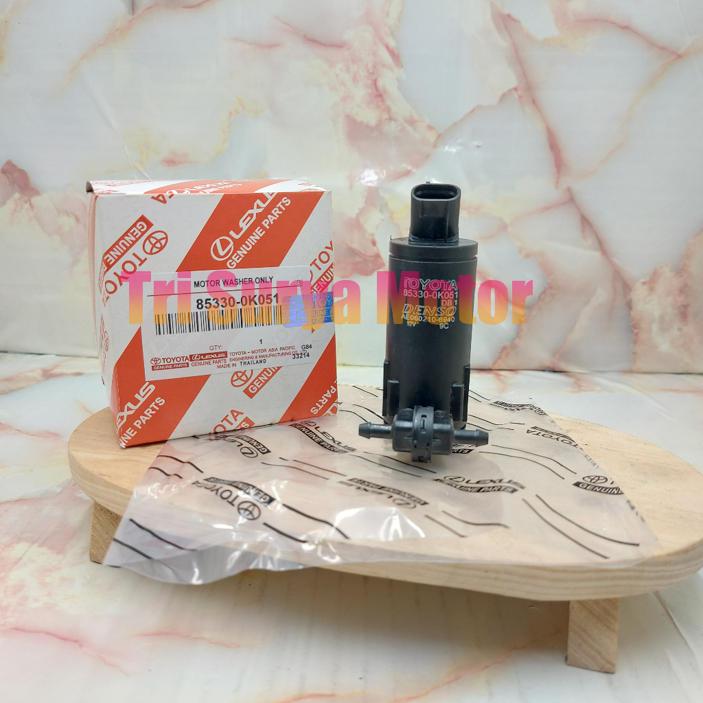 Motor WASHER ONLY WATER PUMP WIPER FORTUNER VRZ/INNOVA REBORN/HILUX ...