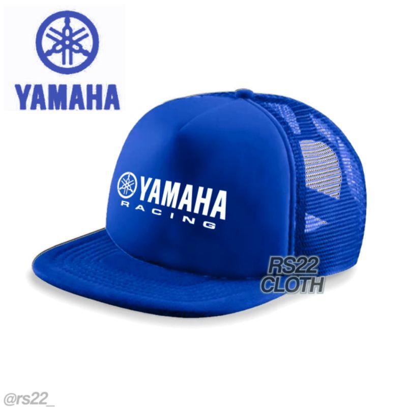 Premium Mesh Hat/Men's Women's Snapback Trucker Hat with YAMAHA RACING ...