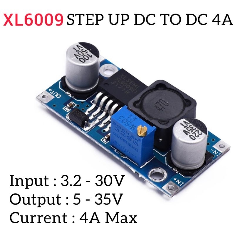 Xl6009 Buck Converter Module Step Up DC to DC 4A Voltage Increaser | Shopee Philippines