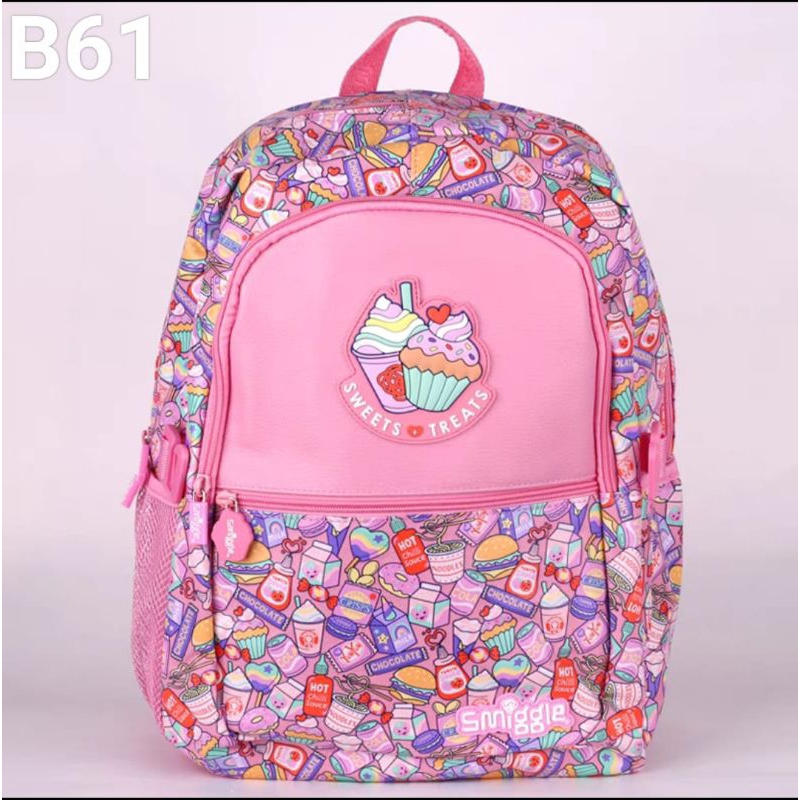 Smiggle Sweet treats Backpack/ Sd Children's Backpack/Girl's Backpack ...