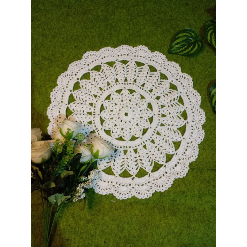 Platemate/round TABLE CLOTH/DIAMETER ±35 CM | Shopee Philippines