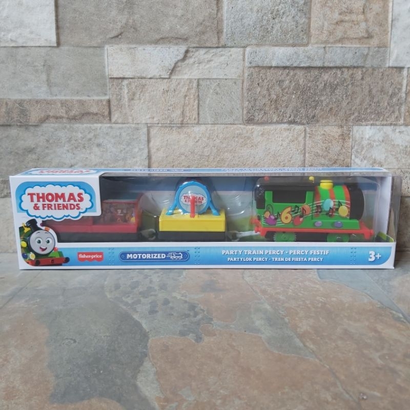 Thomas and Friends New Look Track Master Motorized PARTY TRAIN PERCY ...