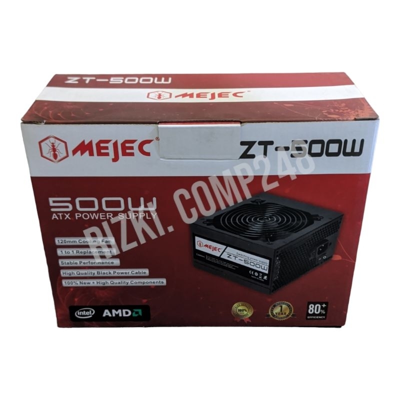 Powersupply 500watt Mejec ZT-500W 1 Year Warranty | Shopee Philippines