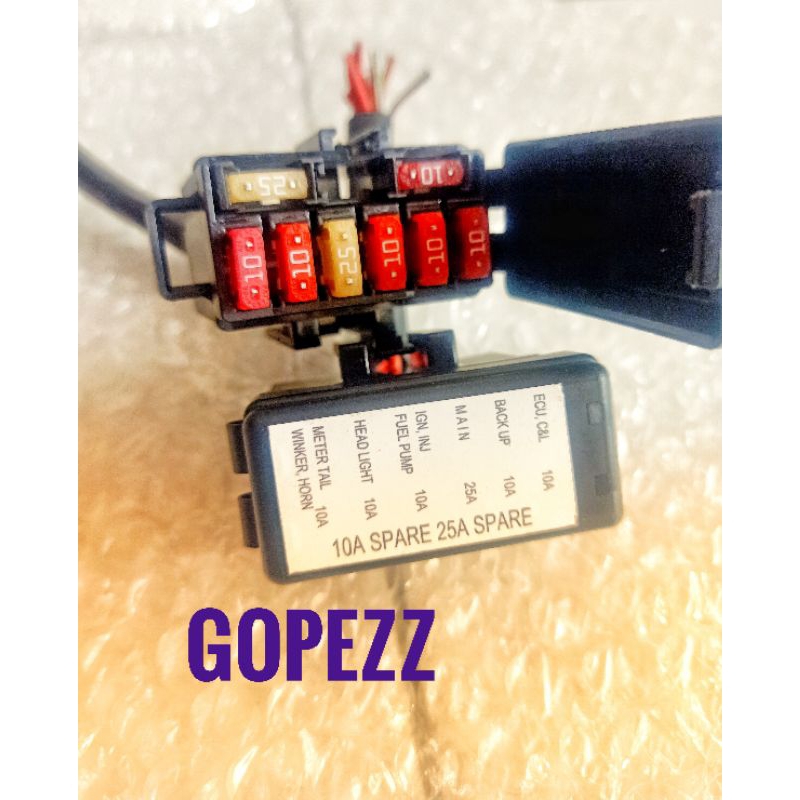 Fuse Box - Vario 125 Old Type Bulb Gen1 Fuse Housing complete with ...