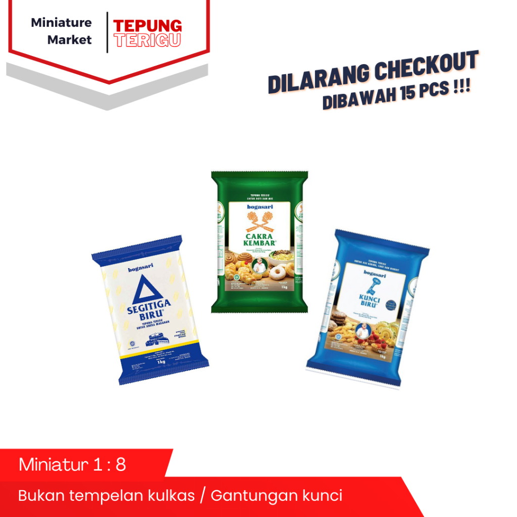 Wheat Flour Miniature - Cute Miniature Collection to complement action ...