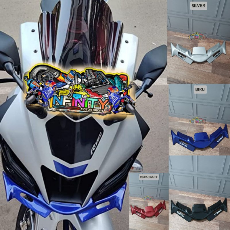 Winglet YAMAHA R15 V4 R15M NEW 2021 2022 2023 WINGLET R15M CONNECTED ...