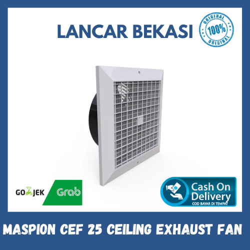Maspion CEF 25 Ceiling Exhaust Fan [10 Inch] - Official Warranty ...