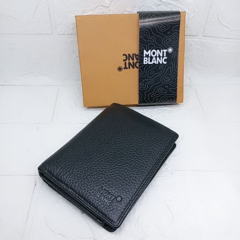 Men's Folding Wallet Genuine Leather Men's Wallet Book Folding Leather ...