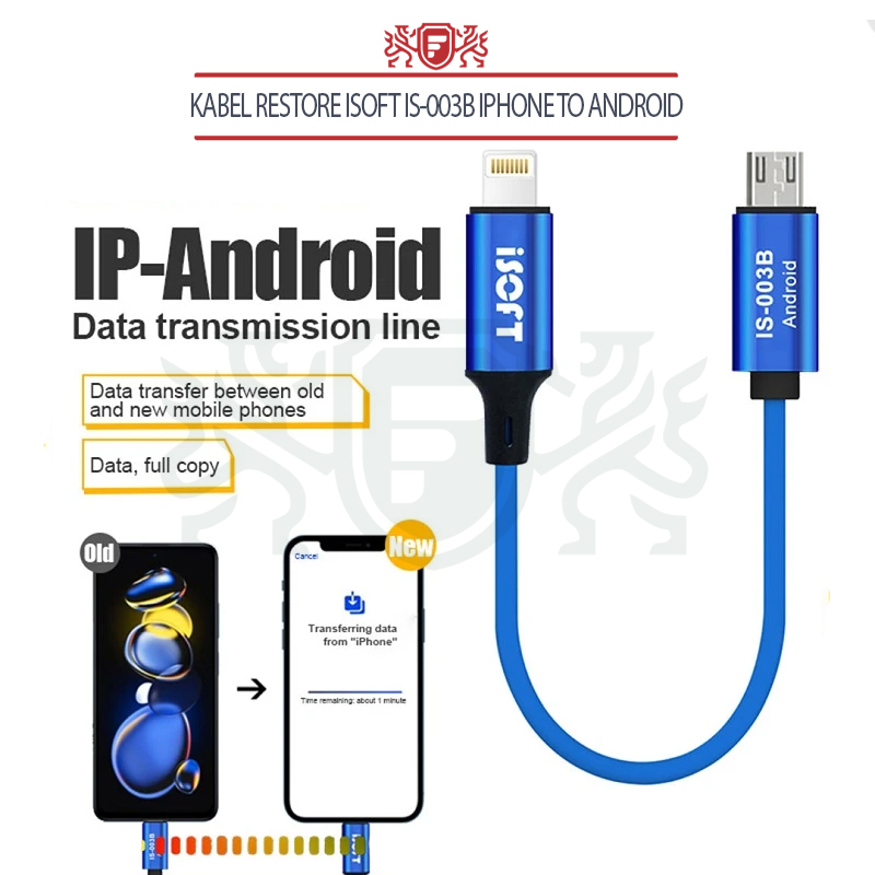 Restore ISOFT IS-003B Android Micro TO iOS Cable | Shopee Philippines