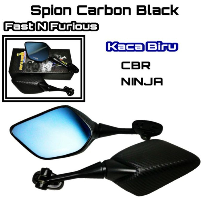 Fast n Furious Short Stem Carbon Mirrors Original Thailand | Shopee ...