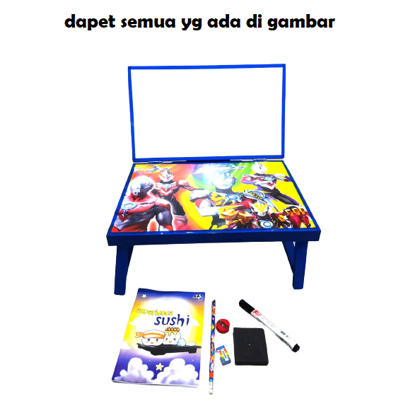 A complete set of children's stationery/character study table plus ...